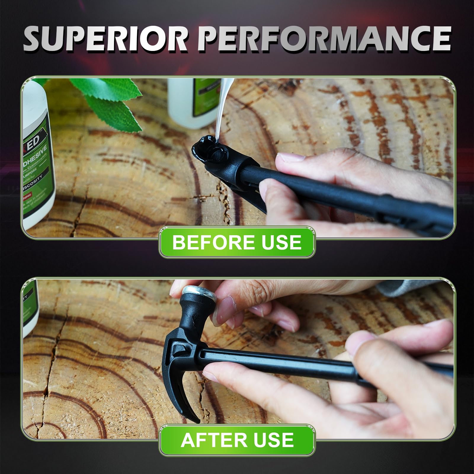 Strong Cyanoacrylate (CA) Super Glue by CYAFIXED - 4 Oz Value Pack -"All Purpose" Medium Viscosity Adhesive, Instant Bonding Glue for General Home Repair, Ceramics, Wood, Glass, Plastics and More