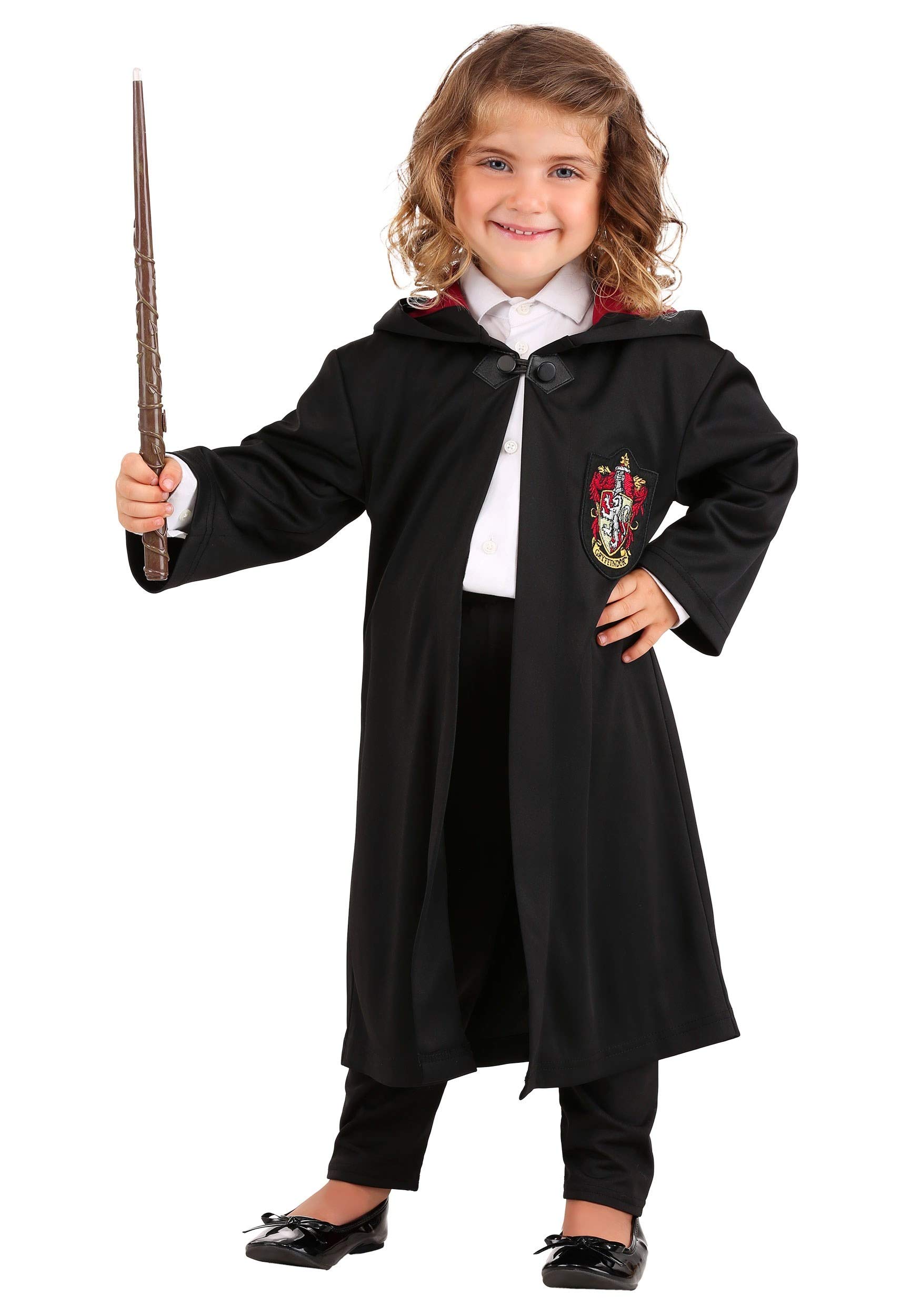 Jerry Leigh Harry Potter Toddler Gryffindor Robe 4T Black