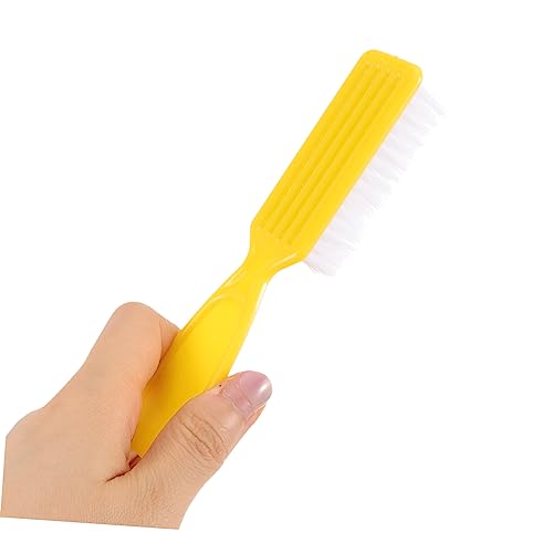 FRCOLOR 4pcs portable brush nails brush Essential nail tool nail cleaner brush nail cleaning kit pinceles para uñas acrilicas Hand Nail Clean long handle nail brush major