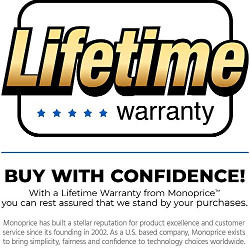 Monoprice 104784 3' Premier Series XLR Female to RCA Male 16AWG Cable