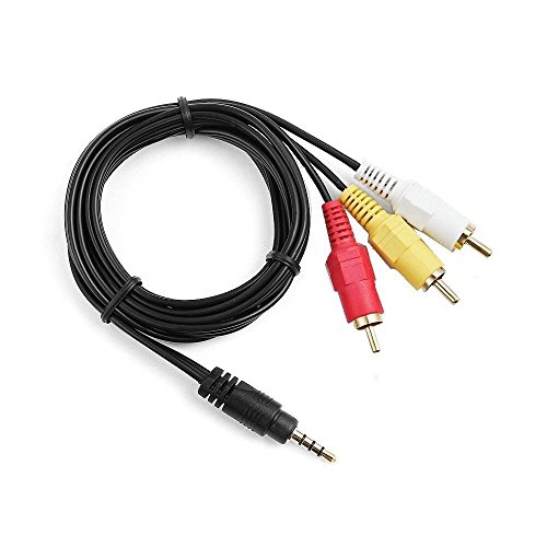 AV A/V TV Cable Cord Lead for Sony CCD-TRV68 CCD-TV98 CCD-TRV108 e CCD-TRV218 e