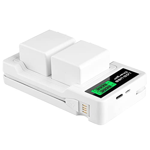 Batteries for Arlo Pro, Arlo Pro 2 (VMA4400), JESSPOW 2-Pack 2580mAh Li-ion Rechargeable Batteries with Charger Station, Battery Replacement ONLY for Arlo Pro/Pro 2 Camera