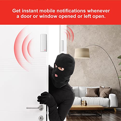 Sengled Zigbee 3.0 Smart Door Sensor G2, Smart Sensor for Window and Door, Hub Required, Compatible with Alexa, Google Assistant, APP Remote Control, 4 Pack(Smartthing Not Support)