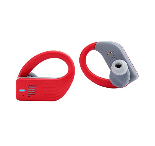 JBL Endurance Peak True Wireless Bluetooth in-Ear Sport Headphones - Red (Renewed)