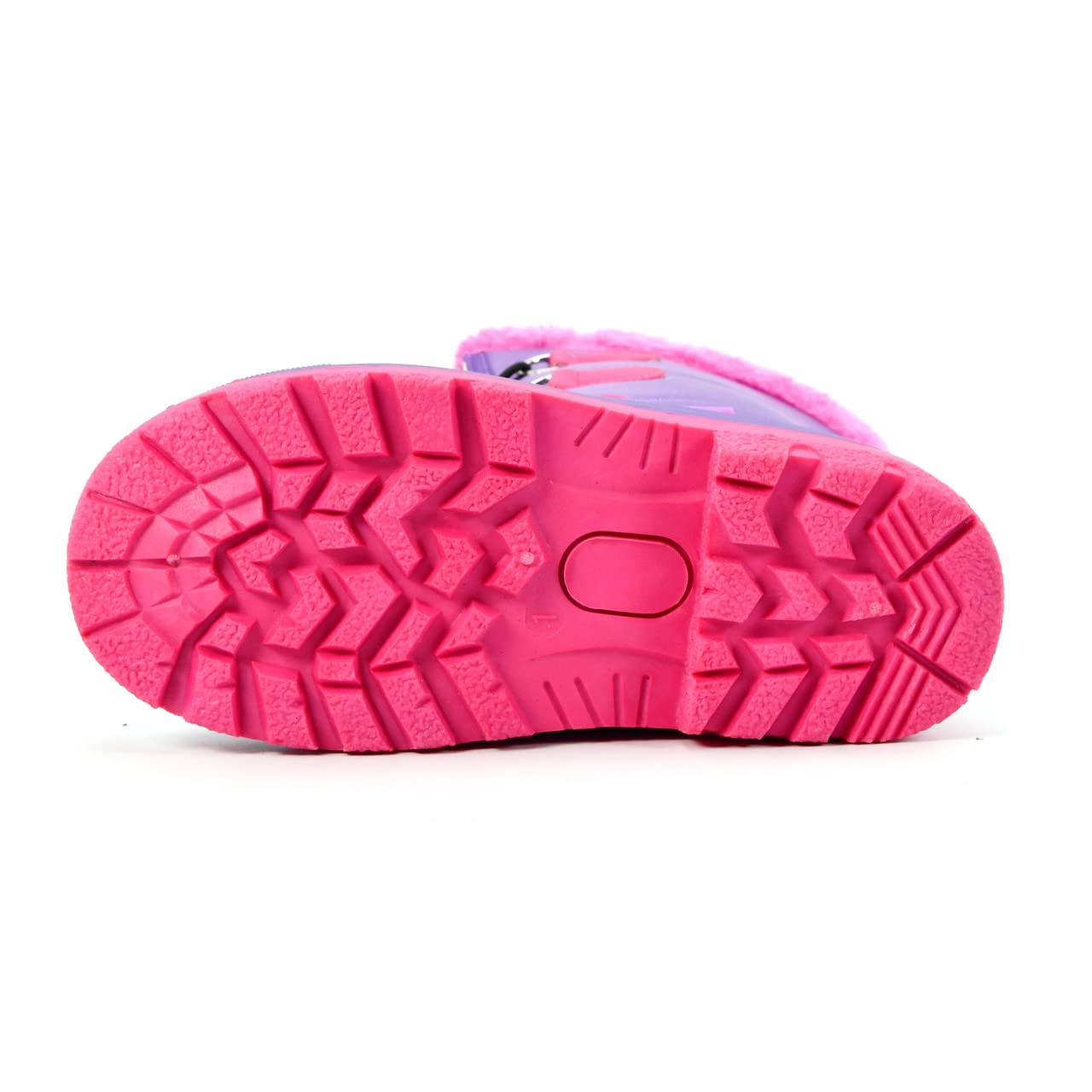 Nova Mountain Boys Girls Little Kids Winter Snow Boots,NF NFWB808 PurpleFuchsia 3
