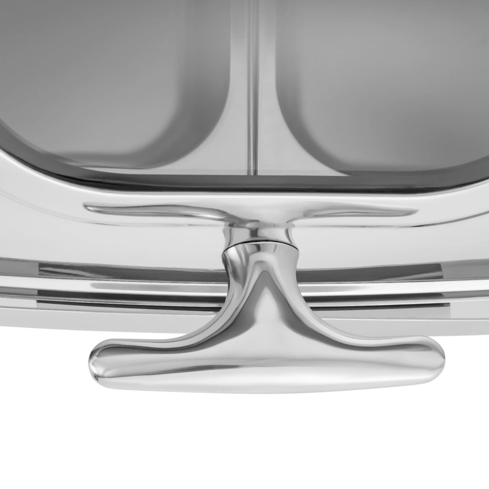 9.54QT Chafing Dish Buffet Set, Stainless Steel Buffet Servers and Warmers Set w/Water Pan, Food Pan, Fuel Holder and Lid, for Parties,Wedding/Brunch/Picnics/Banquet (with Visible Windows)
