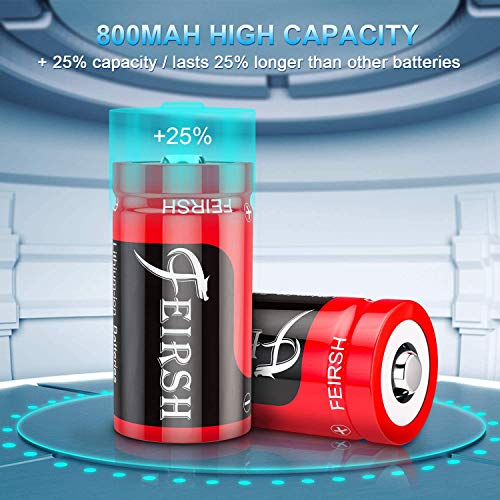 Rechargeable Battery for Arlo Cameras(8 Packs) 3.7V 800mAh Batteries with Charging Station Compatible Arlo MS3130 VMC3030 VMK3200 VMS3330 3430 3530