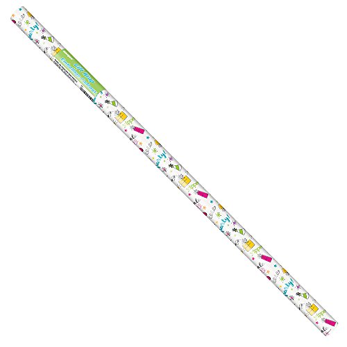 Unique Doodle Happy Birthday Wrapping Paper, 1ct, 30" x 5", Multi