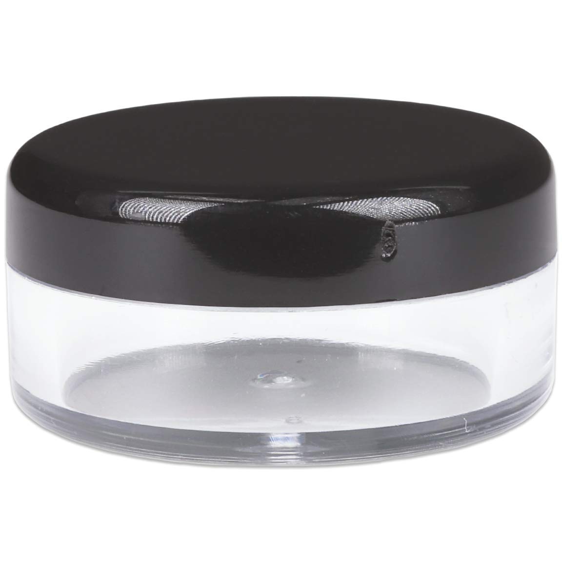 Beauticom® 10 Pieces 5G/5ML Empty Container Jars with MultiColor Lids for Makeup Cosmetic Samples, Small Jewelry, Beads, Nail Charms and Accessories