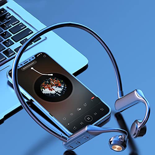Wireless Bluetooth 5.3 Bone-Conduction Headphones Wireless Earbuds Bluetooth Headset Sport, 3D Stereo Sound,Long Standby Time Compatible with iOS & Android