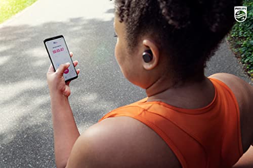 Philips GO A7507 Wireless Sports Headphones with Noise Canceling Pro (ANC), Bluetooth Multipoint and Bone Conduction Microphones for Crystal-Clear Calls, Black