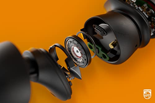 Philips GO A7507 Wireless Sports Headphones with Noise Canceling Pro (ANC), Bluetooth Multipoint and Bone Conduction Microphones for Crystal-Clear Calls, Black