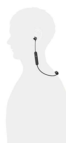 Sony WI-C300 Wireless In-Ear Headphones, Black (WIC300/B)