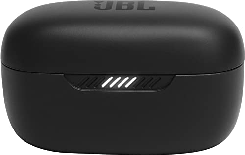 JBL Harman Live Free NC+ TWS, Bluetooth Earbuds, True Wireless, Active Noise Cancelling, Charging Case, Quality Sound, iPX7 Water Resistant - 10w Pad Black (Renewed)