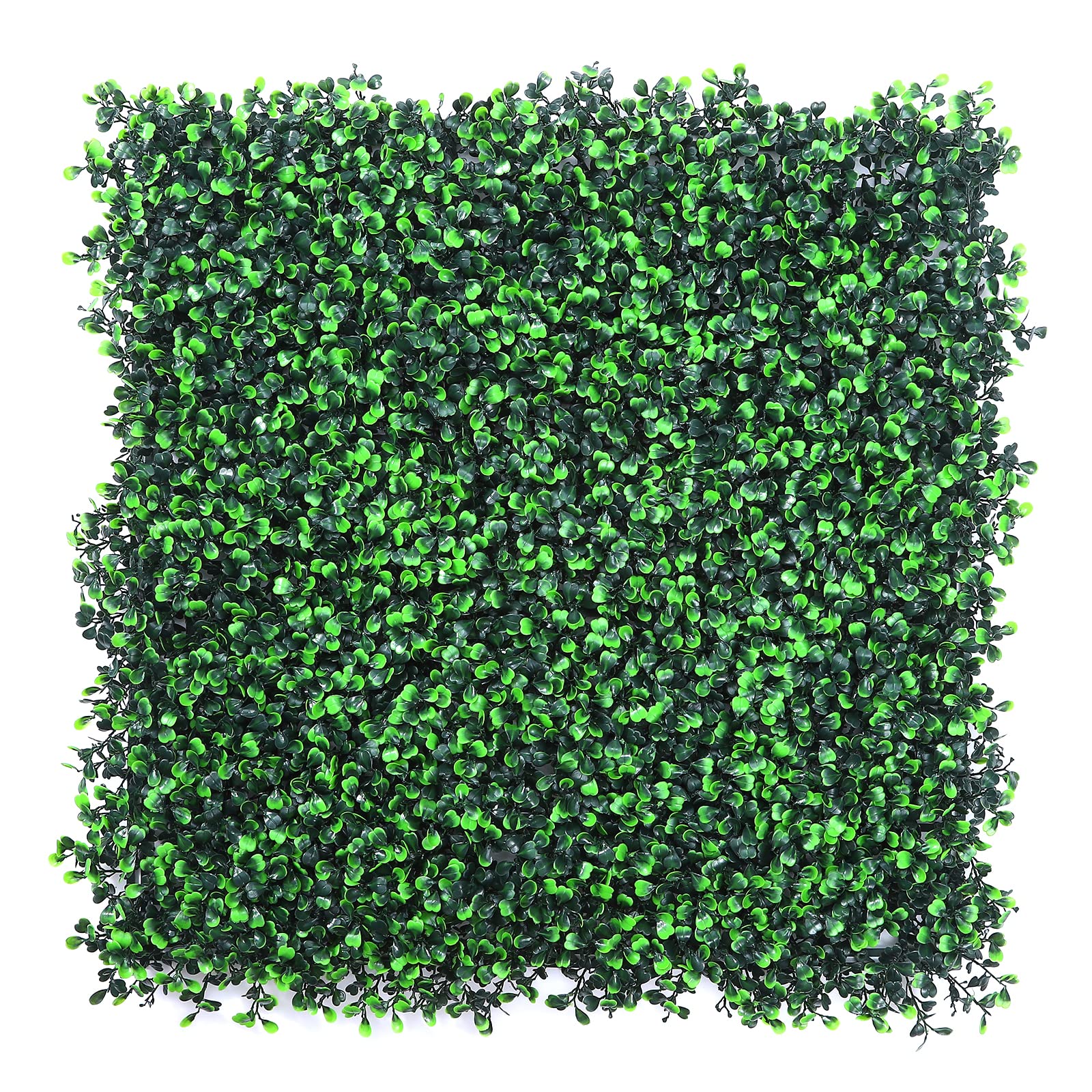 Grooy 10PCS Boxwood Panels, 10"x10" Grass Wall, Plant Wall, Grass Backdrop Wall, Privacy Screen, Sun Protected Green Wall Decor Outdoor, Indoor, Garden, Backyard and Décor