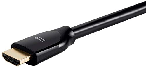 Monoprice Certified Premium HDMI Cable - Black - 6 Feet (2 Pack) 4K@60Hz HDR 18Gbps 28AWG YUV 4