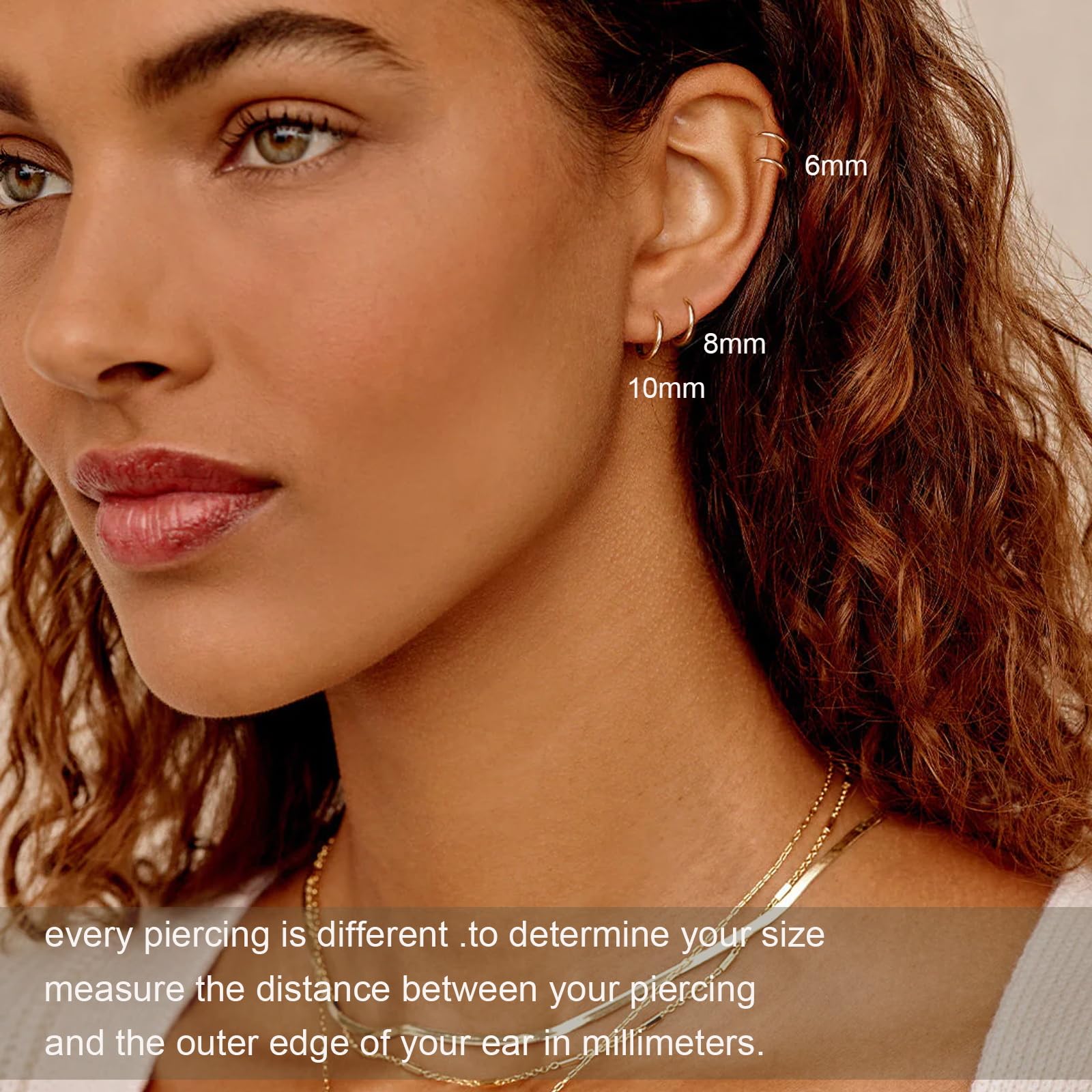 6 Pairs Gold Hoop Earrings Set, Opal/Pearl/Cubic Zirconia Stud Earrings for Sensitive Ears Hypoallergenic Small Huggie Hoop Earrings for Women Flat Back Earrings for Cartilage Helix Multiple Piercing