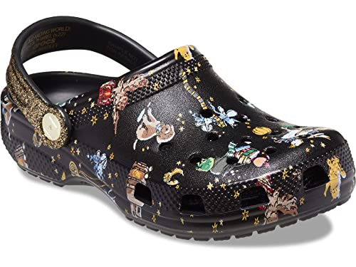 Crocs Classic Vera Bradley x Harry Potter Clogs, Black/Multi, 6 US Unisex Big Kid