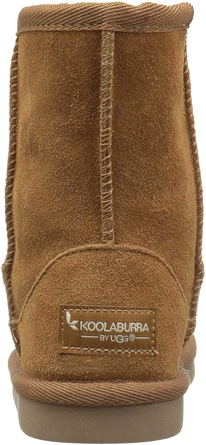 Koolaburra by UGG Kids Koola Short Fashion Boot, Chestnut, 02 Youth US Little Kid