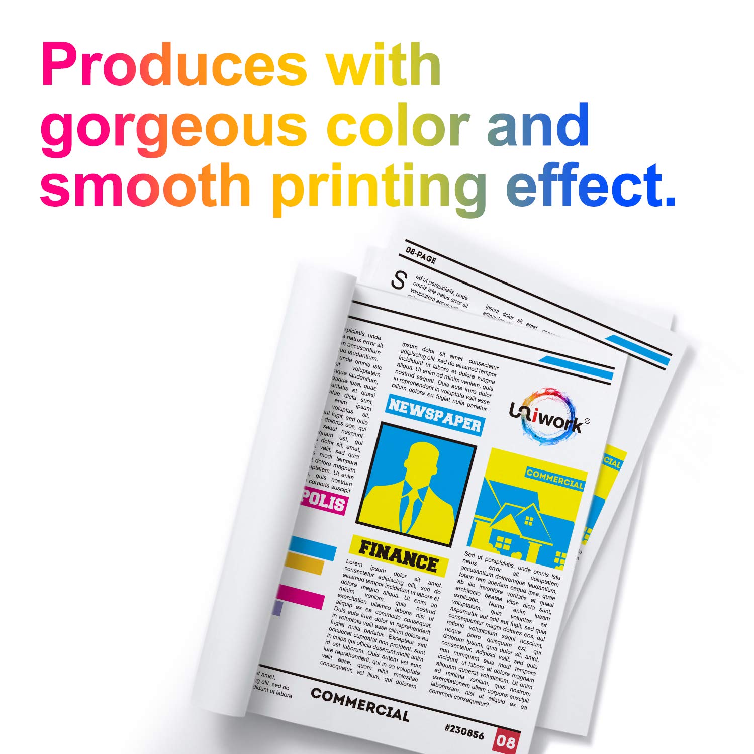 802XL Ink Cartridge, Remanufactured 802 Ink Cartridge Replacement for Epson 802XL 802 XL Ink Cartridge Combo Pack T802XL use for Workforce Pro WF-4740 WF-4730 WF-4720 WF-4734 EC-4020 EC-4030 (4 Pack)