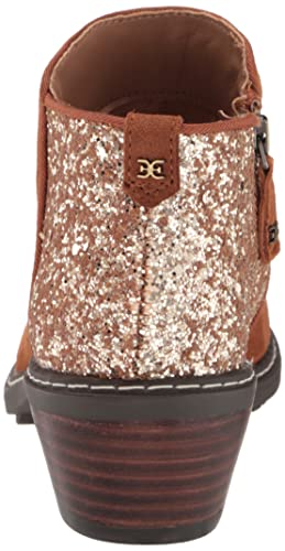 Sam Edelman Girls Pryce Mini Ankle Boot Frontier Brown/Jute 2 Medium