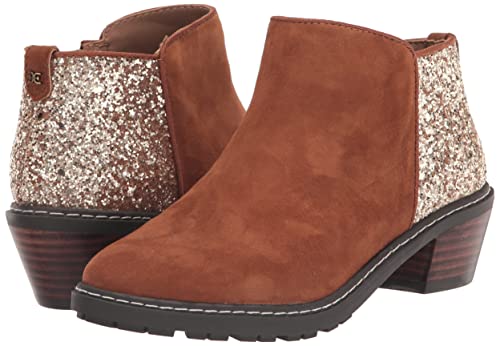 Sam Edelman Girls Pryce Mini Ankle Boot Frontier Brown/Jute 2 Medium