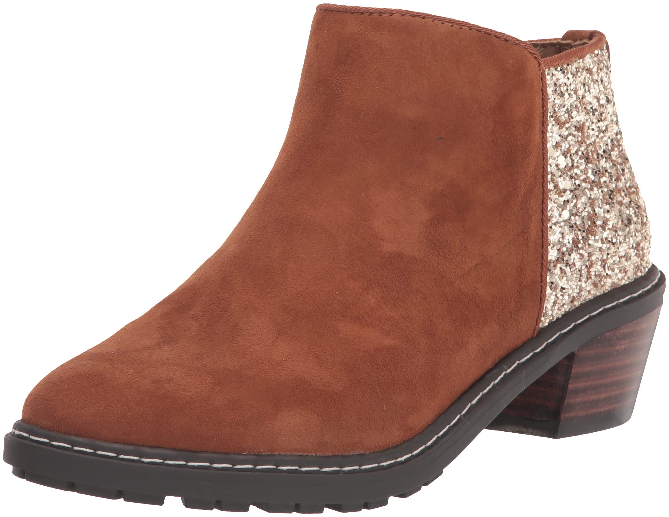 Sam Edelman Girls Pryce Mini Ankle Boot Frontier Brown/Jute 2 Medium