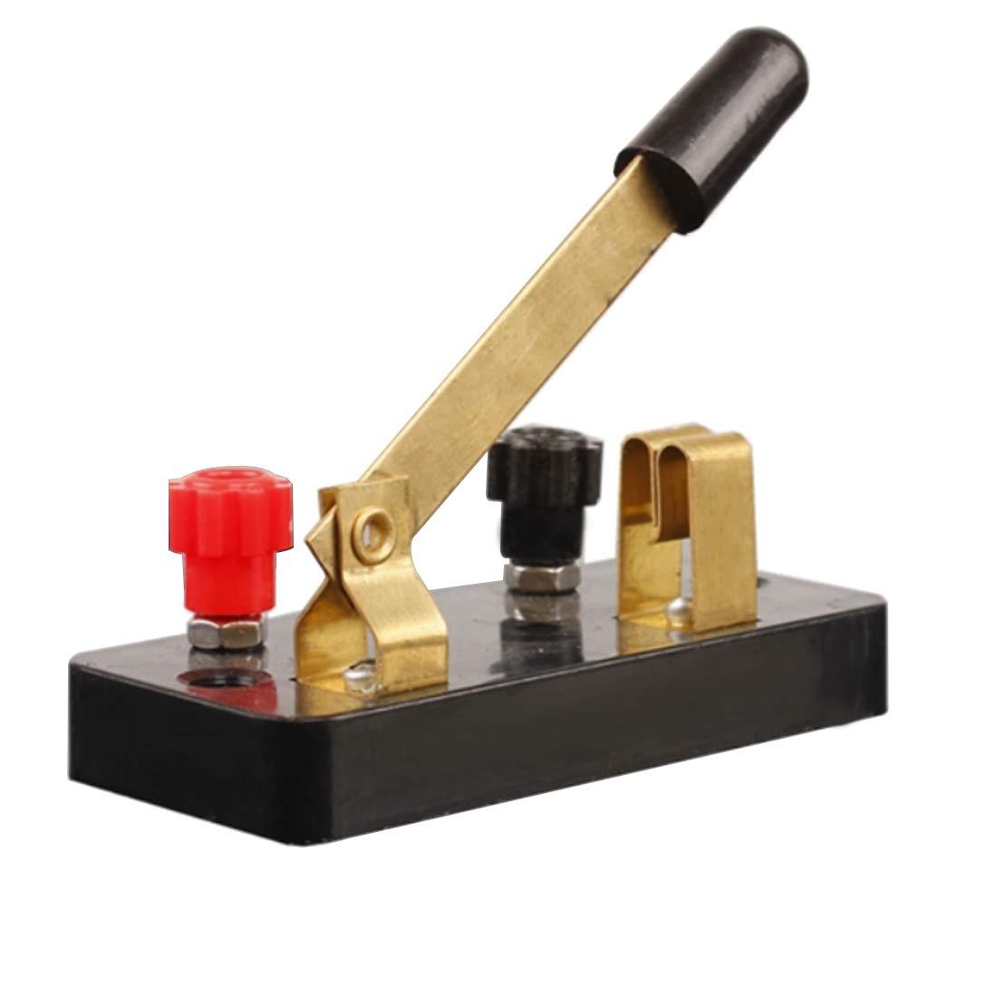 10pcs Lime2018 Single Pole Single Throw Switch:Used For Physics Laboratory,School Electronic Experimenting,great for demos teaching basic principles of electricity & how a simple circuit works