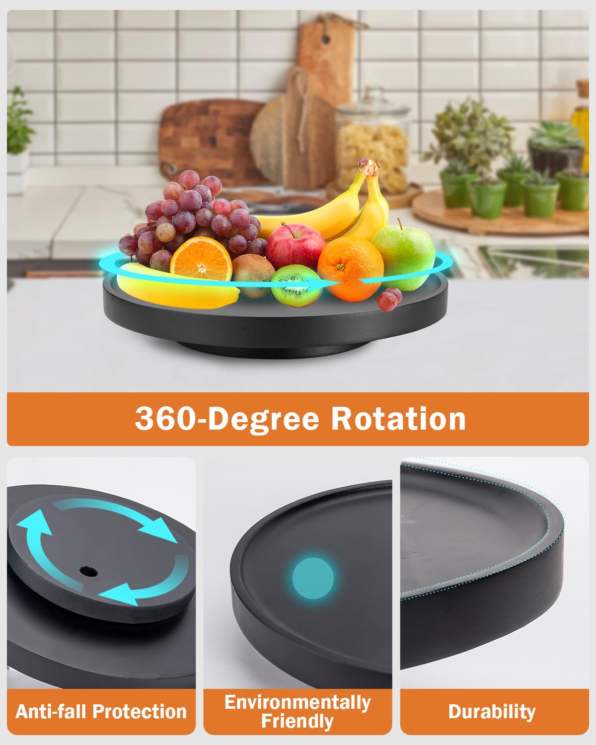 10 Inch Turntable Organizer