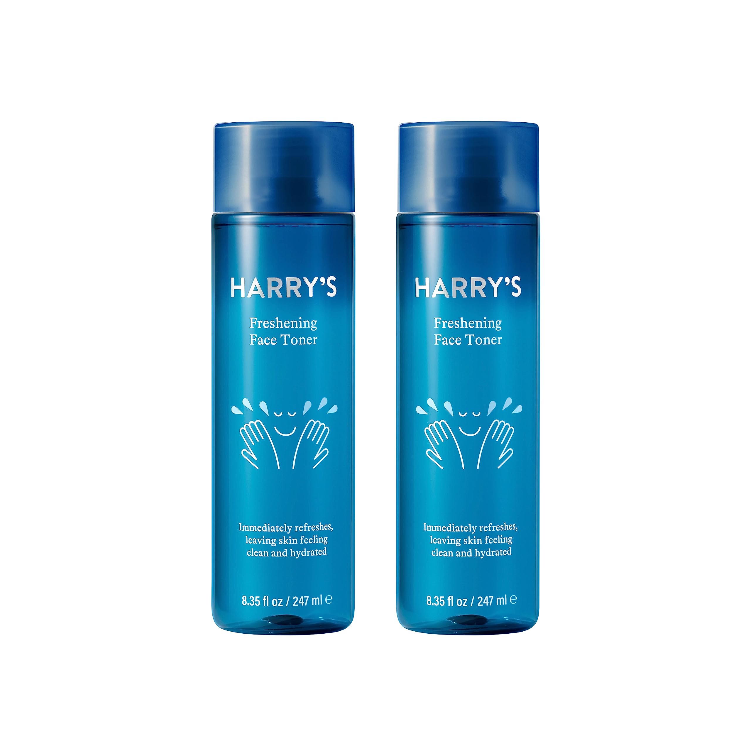 Harry's Freshening Hydrating Toner for Face, Skin Care Toner for Refreshed, Clean, Hydrated Skin, 8.35 Fl Oz, 2 Pack