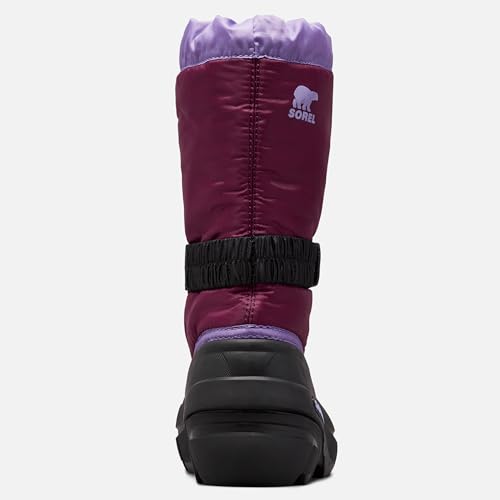 Sorel Snow Boot, Purple Dahlia X Paisley Purple Youth, 2.5 US Unisex Big Kid