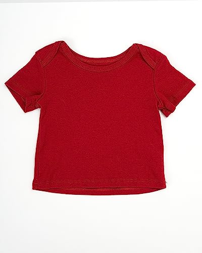 Harry Potter Baby Boys T-Shirt and Shortall Romper Set Gifts Baby Clothes (Burgundy, 18 Months)