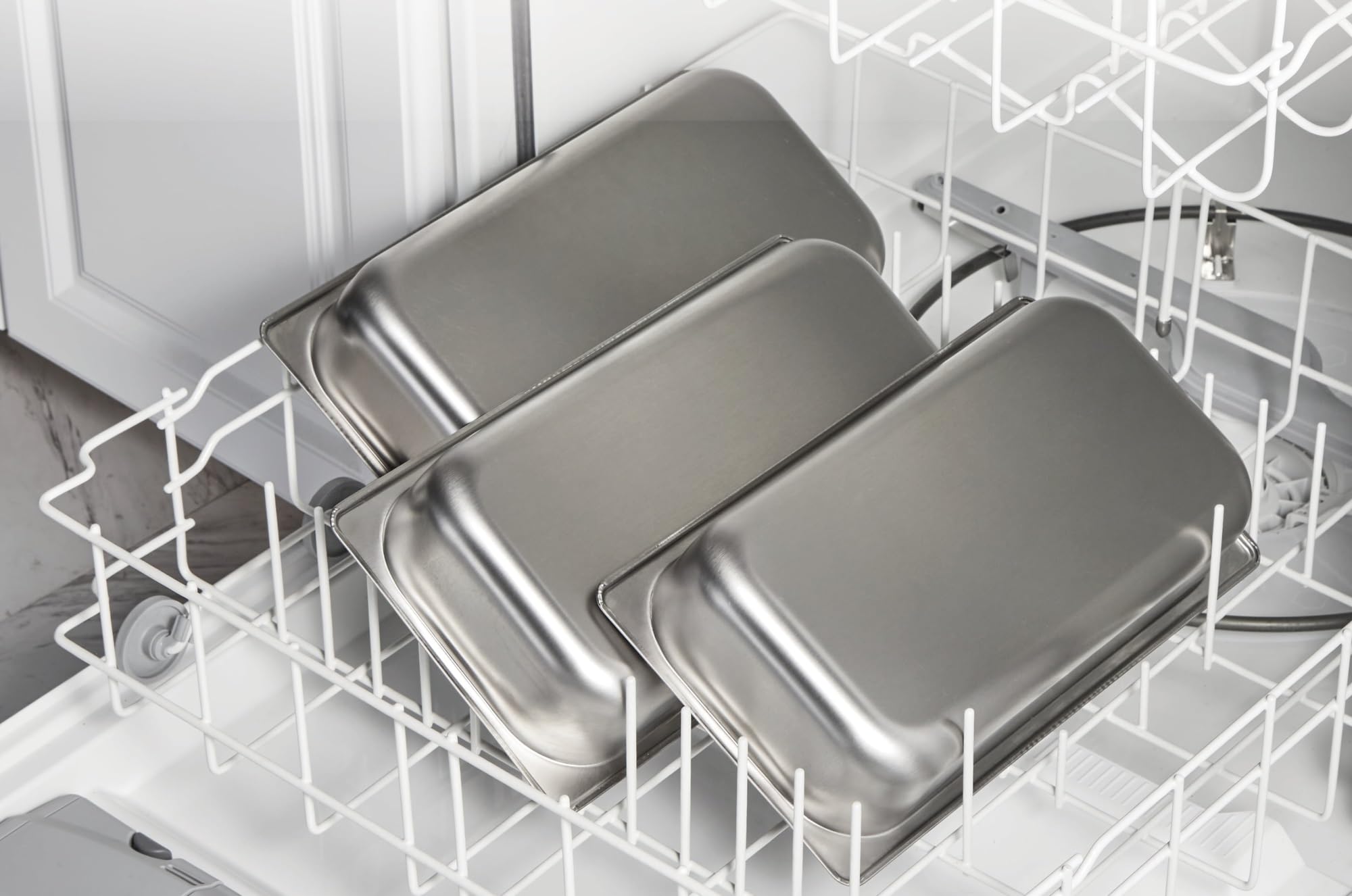 Buffet Server and Food Warming Tray, Stainless Steel Chafing Dishes, Adjustable Heat
