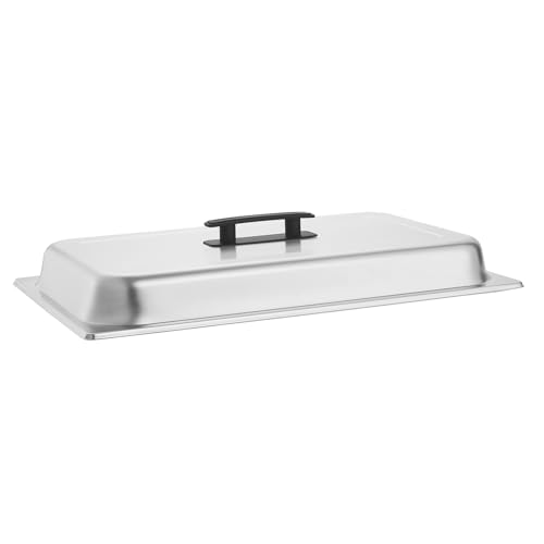 6 Pack Full Size Stainless Steel Chafing Dishes Buffet Set,9 QT Rectangular Catering Chafer Warmer with Food Tray Lid and Fuel Holder for Buffet Banquet Party Catering,Sliver