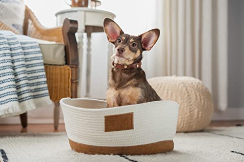 Harry Barker Woven Rope Basket Bed
