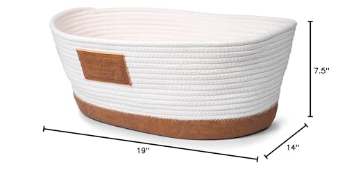 Harry Barker Woven Rope Basket Bed