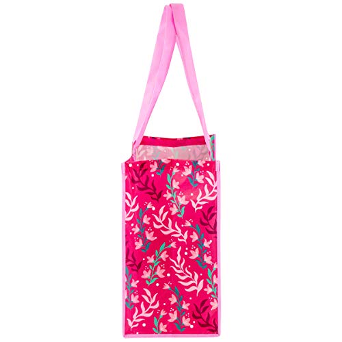 Stephen Joseph, Large Recycled Gift Bag with Handles, Kids Reusable Birthday Party Gift Bag, Shopping Bag