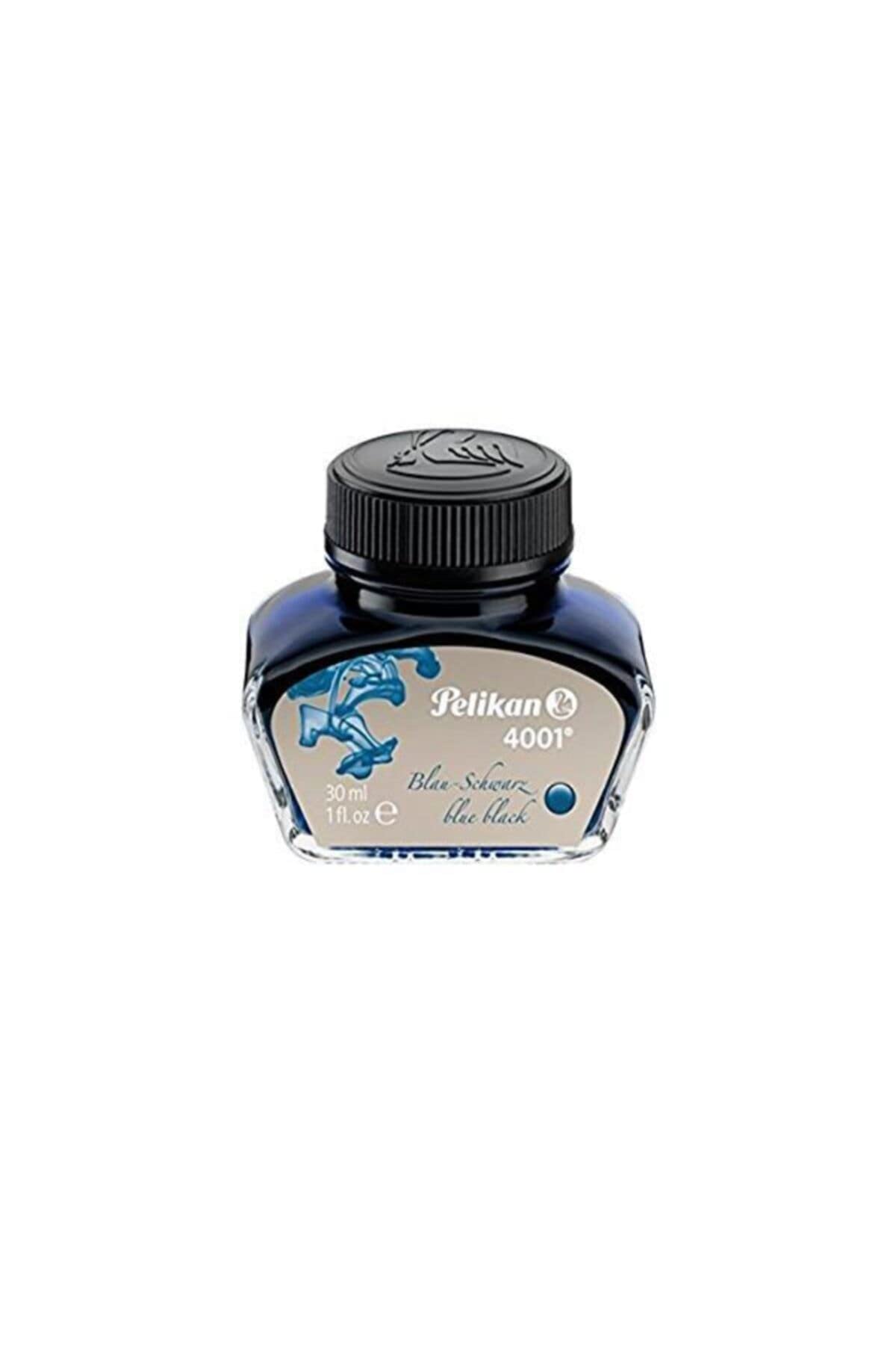 Pelikan 4001 Bottled Ink for Fountain Pens, Brilliant Black, 30ml, 1 Each (301051)