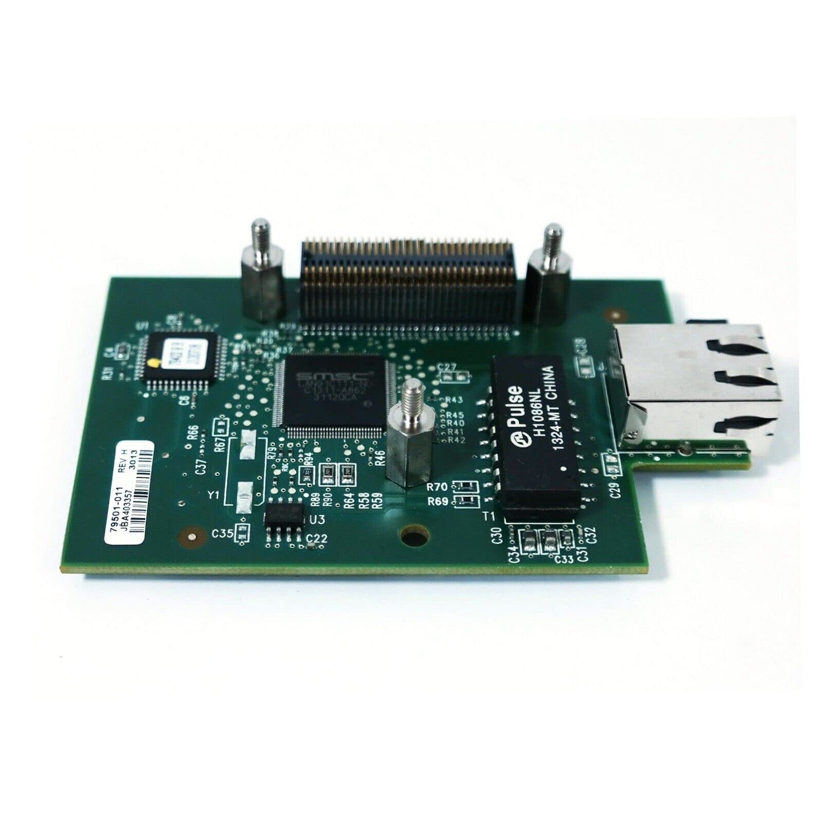Tekswamp Network Card for Zebra ZM400 ZM600 110XI4 105SL Plus 105sl + 170Xi4 220Xi4 Xi4 XI & ZM Series Printer Server Interface