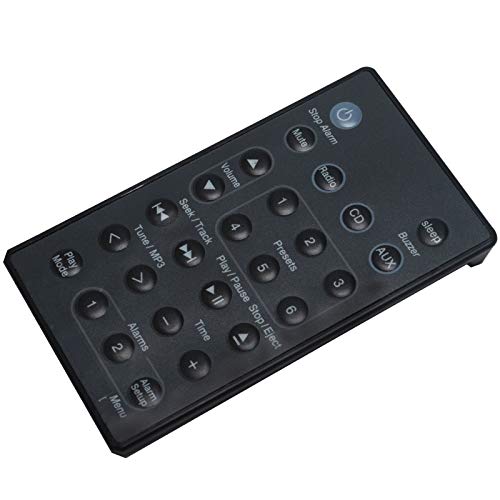 PERFASCIN Replaced Remote Control Compatible with Bose Wave Music System I II III Wave Music Radio/CD AWRCC1 AWRCC2 AWRCC3 (Black)