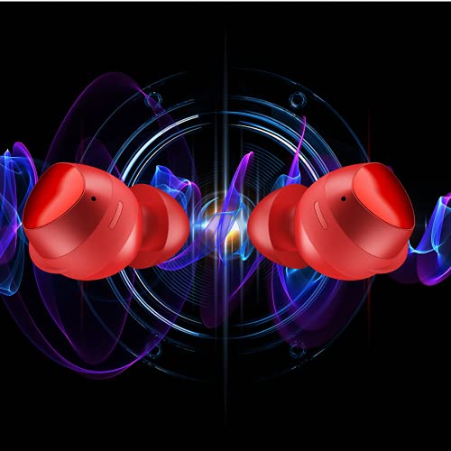 Urbanx Street Buds Plus True Wireless Earbud Headphones for Samsung Galaxy A32 5G - Wireless Earbuds w/Noise Isolation - RED (US Version with Warranty)
