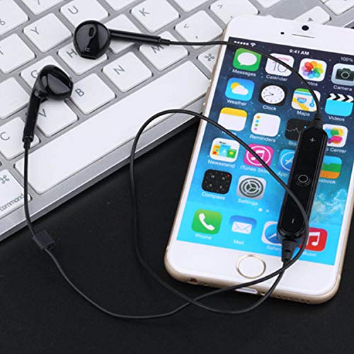 Bluetooth Earbuds, CoverON Sweatproof Sport Headset Wireless Bluetooth Headphones with Microphone - Black