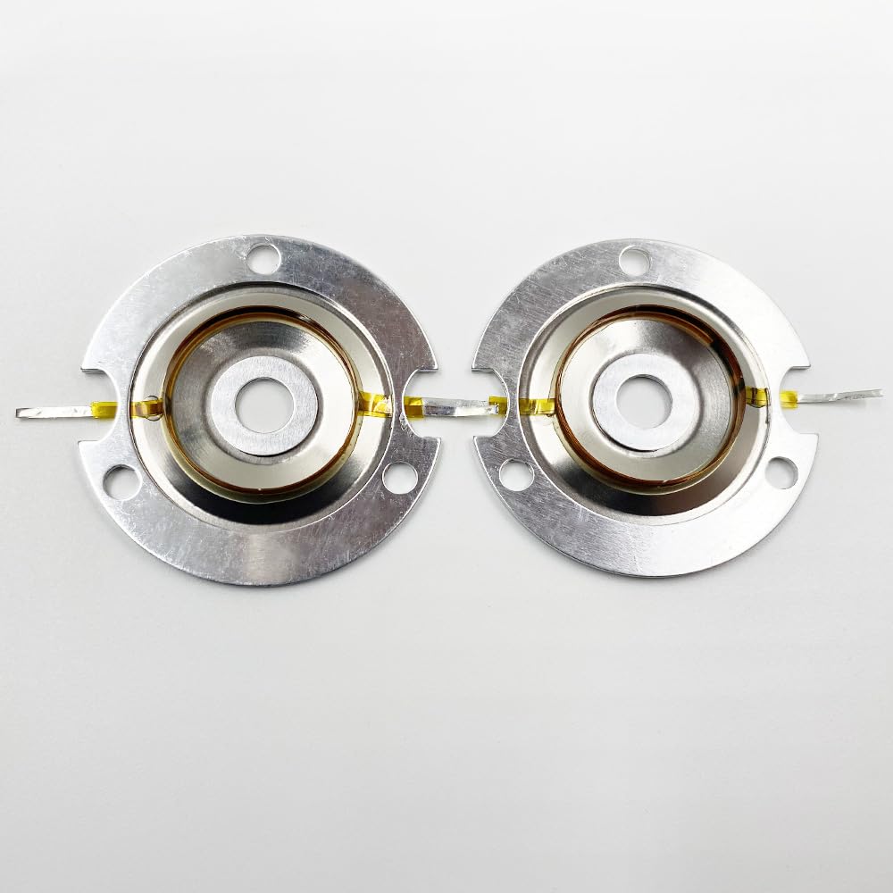 HUMARH 1" Voice Coil Replacement Diaphragm 2-Pack for DS18 PRO-TWN1 PRO-TW820 PRO-TW710, PRV Audio TW400Ti-Nd-4 TW450Ti-Nd-4, AudioPipe ATQ-1015 ATQ -1250 ATQ-1550