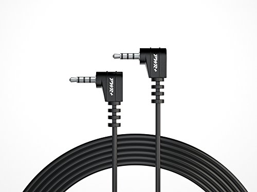Extra Long 12 Ft Cord 3.5mm Screen-to-Screen Audio-Video Av-Cable for Philips-Dual-Screen, Sony Portable-DVD-Player