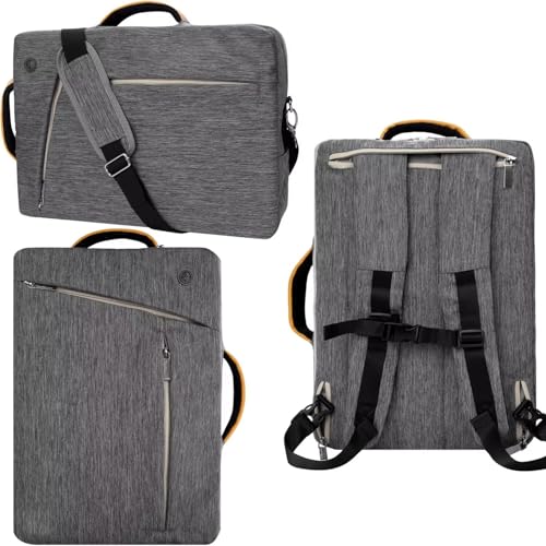 ECCRIS 17.3 in Laptop Shoulder Bag Compatible with Asus Vivobook 17, Zenbook Pro 17, Compatible with Alienware m17 R5 R4, X17 X17 R2