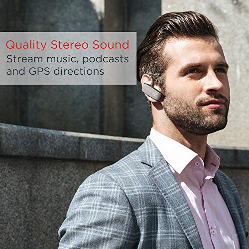 Motorola HK375 Bluetooth Headset - IPX4 Waterproof, True Wireless - Stereo Sound Quality (Renewed)