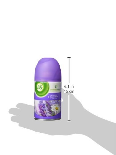 Air Wick - 62338779614 77961CT Freshmatic Ultra Automatic Spray Refill, Lavender/Chamomile,Aerosol,5.89 oz (Case of 6)