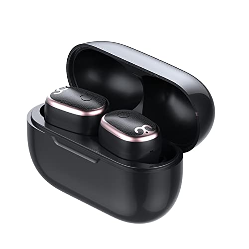 Bluetooth 5.0 Wireless Earbuds with Wireless Charging Case,Stereo Headphones in Ear Built in Mic Headset Premium Sound with Deep Bass for Sports/Working