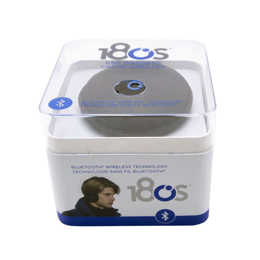 180S Mens Bluetooth HD IV Ear Warmer,Dark Shadow