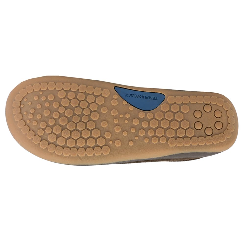 Tempur-Pedic Mens Arlow Scuff Casual Slippers Casual - Brown - Size 9 D